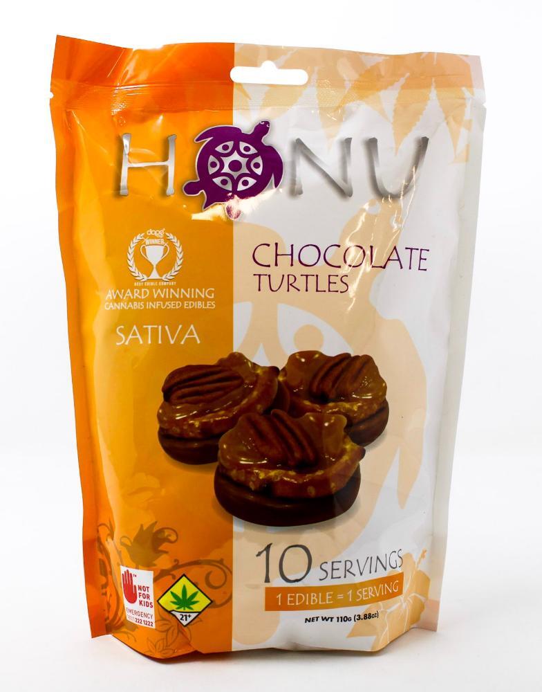 Honu Chocolate Turtle - Sativa [10pk] (100mg THC) - Craft Cannabis ...
