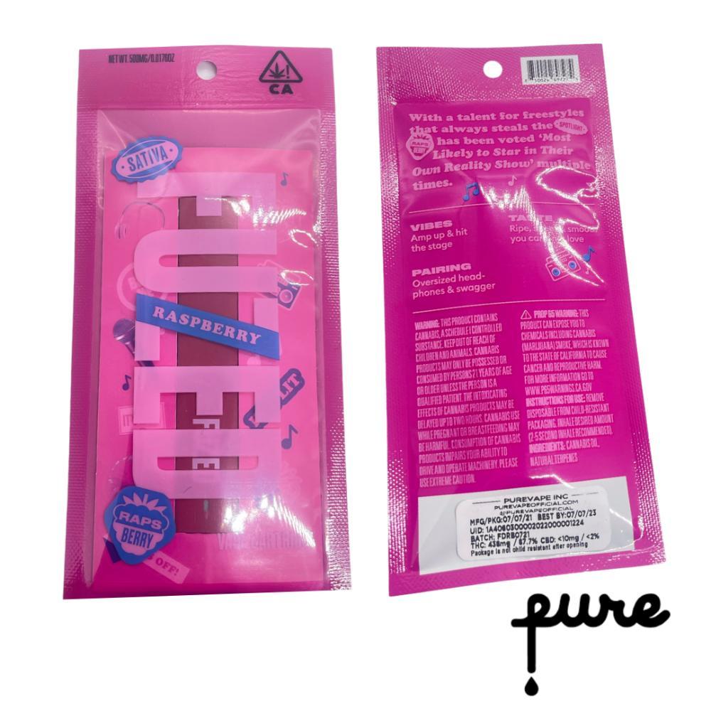 Fuzed Raspberry [500mg] - Craft Cannabis Dispensary