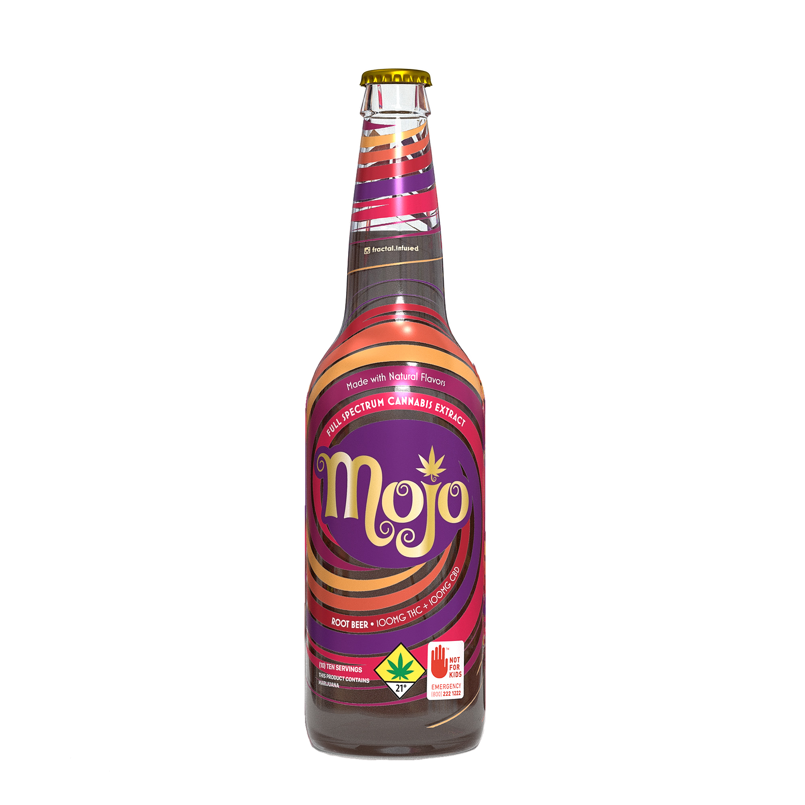 Mojo Root Beer (100mg) - Craft Cannabis Dispensary WA