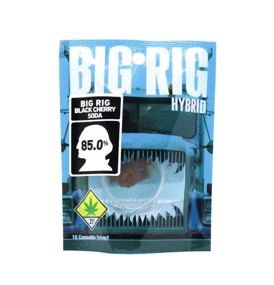 Big Rig Black Cherry Soda - Craft Cannabis Dispensary WA