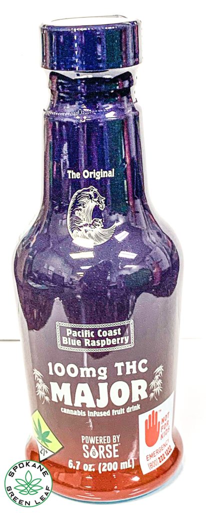 Major Blue Raspberry (100mg) - Craft Cannabis Dispensary WA