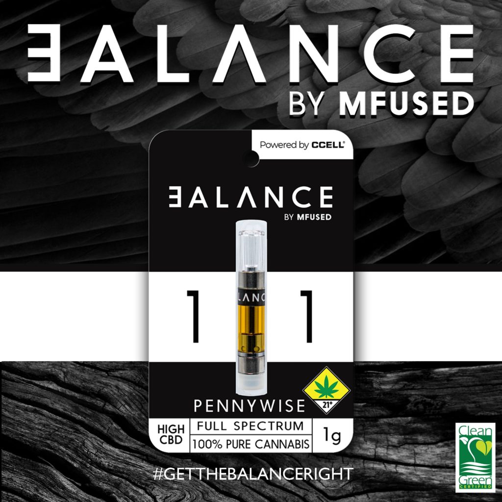 MFUSED BALANCE 1:1 Pennywise - Craft Cannabis Dispensary WA