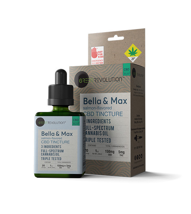 Green Revolution 30:1 Bella & Max 3x [30ml] (450mg CBD/15mg THC ...