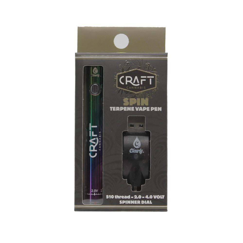 Clearly Rainbow Spin Cartridge Battery Clearly - Craft Cannabis ...