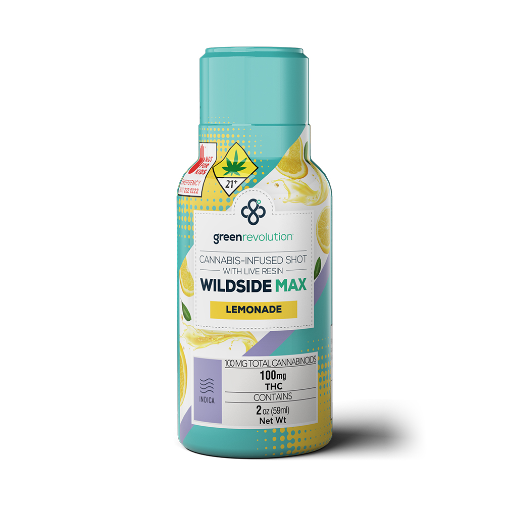 Green Revolution Lemonade - THC Chill [2oz] (100mg) - Craft Cannabis ...