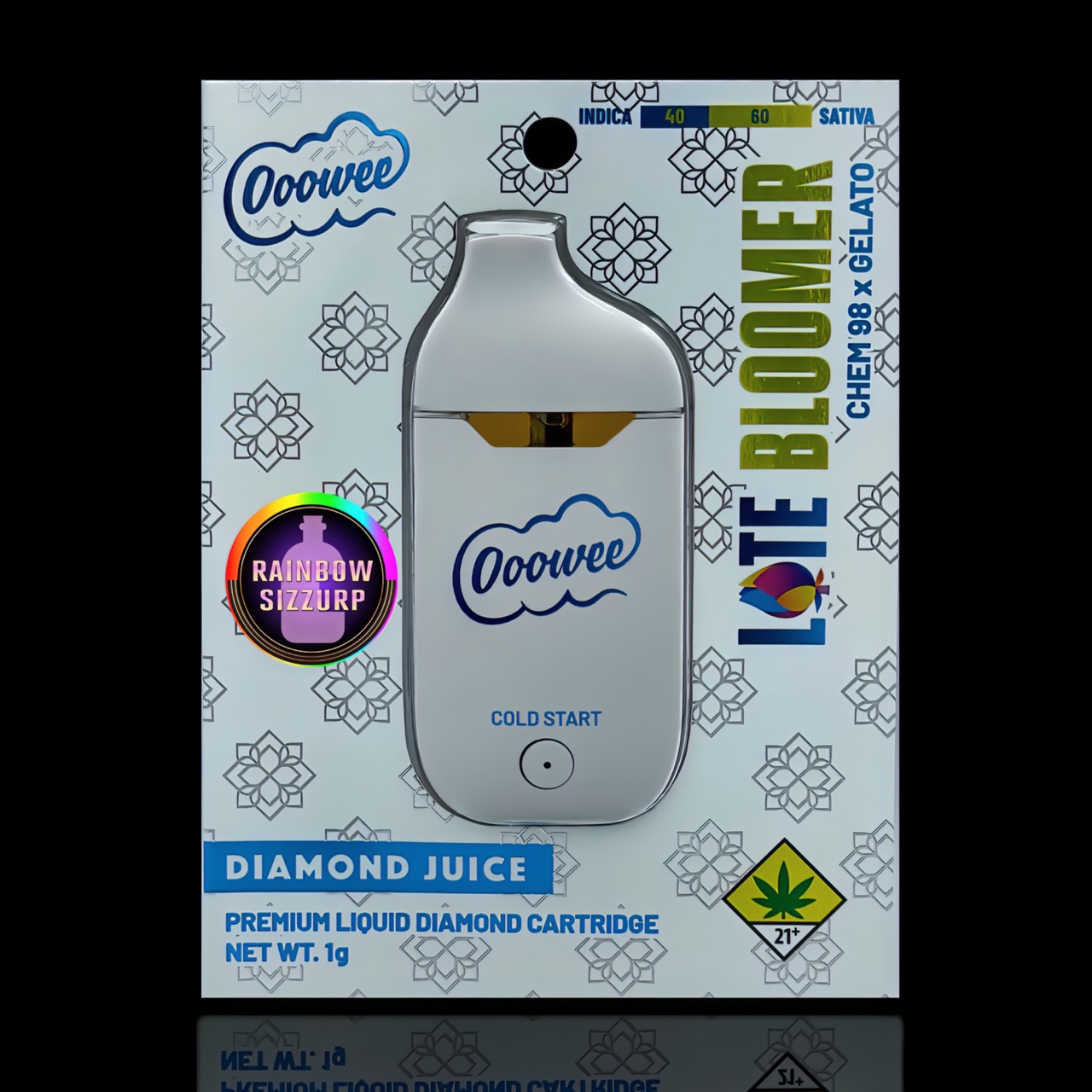 Ooowee Late Bloomer (Rainbow Sizzurp) [1000mg] - Craft Cannabis ...