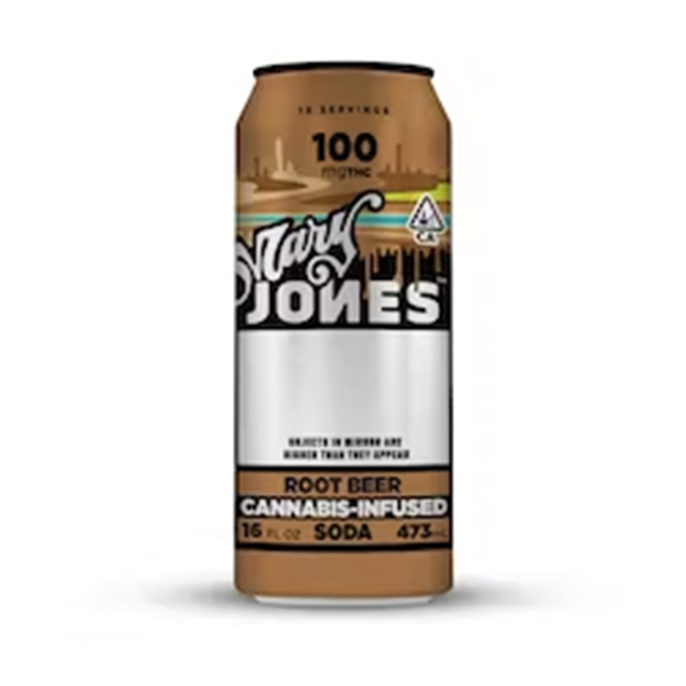 Mary Jones Root Beer [16oz] (100mg) - Craft Cannabis Dispensary WA